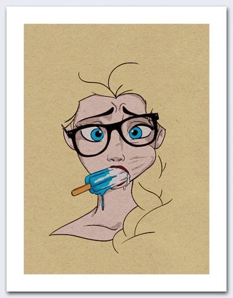 Princess Pop Art by Dang Nguyen