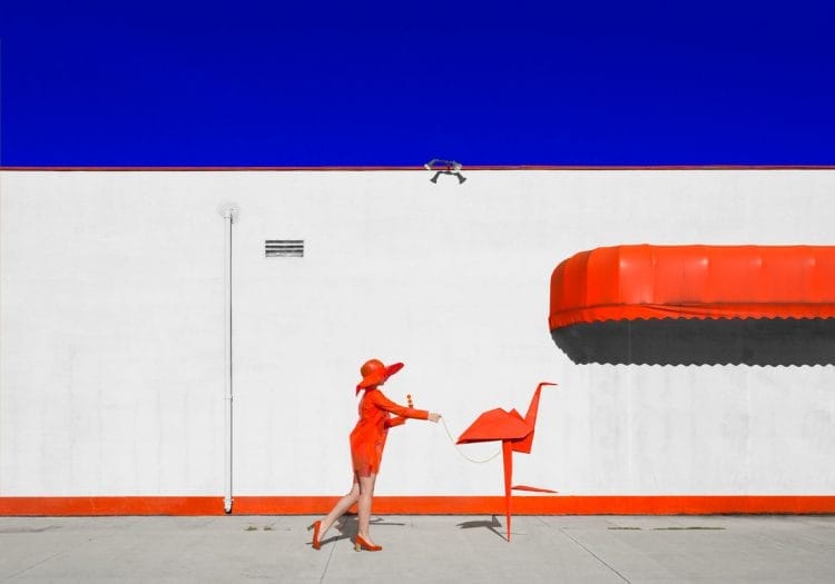 Artist Reine Paradis creates a visual paradise