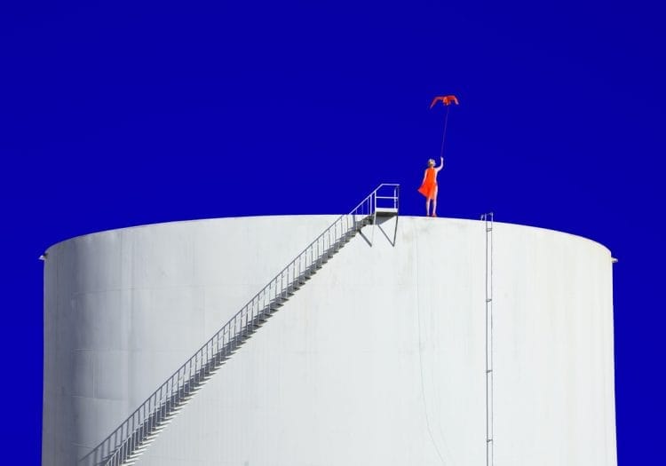 Artist Reine Paradis creates a visual paradise