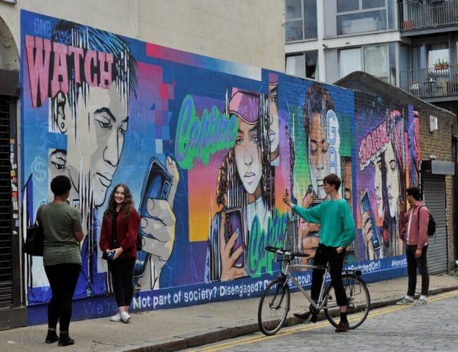 Mental Health Charity CALM and artist Rachel Joy Price unveil new mural ...