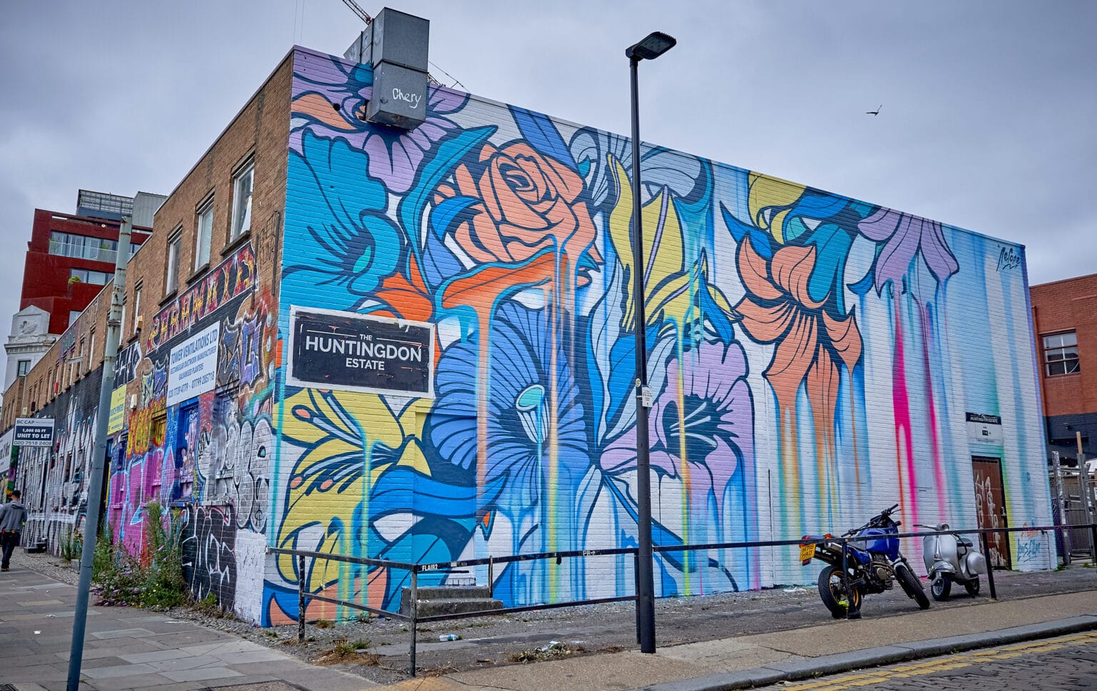 Street Artist Nerone Brings Colour Back To Shoreditch - To Celebrate ...