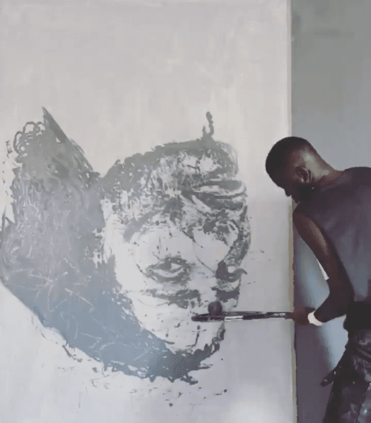 Boubou Niang Paints with Everything but a Paint Brush