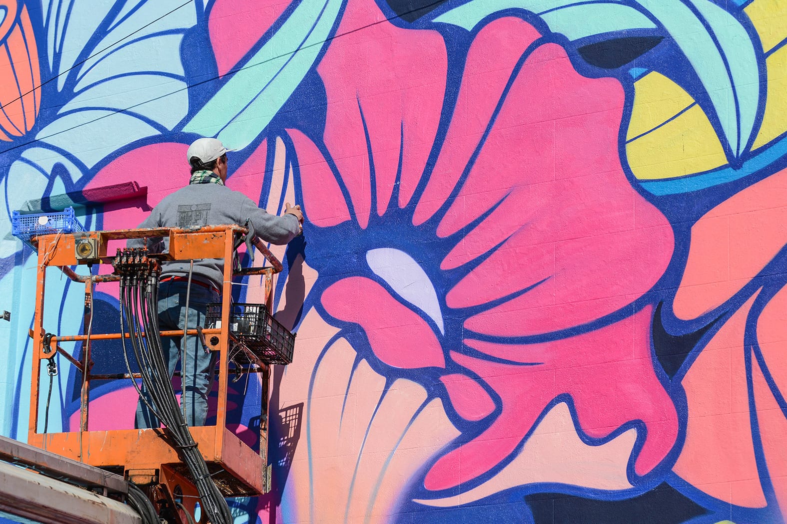 Street Artist Nerone Completes Striking 'belladonna' Mural
