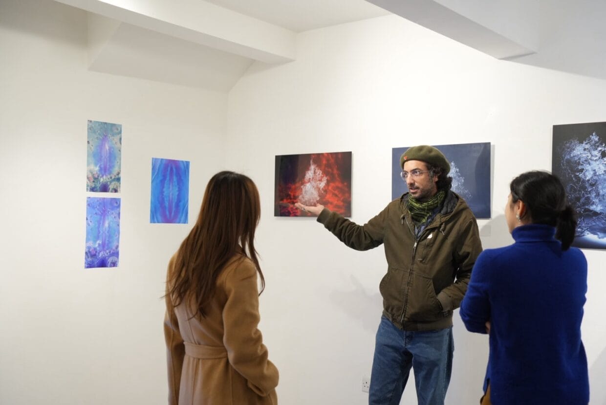 Blue Membrane: Art in Motion Between Body and City