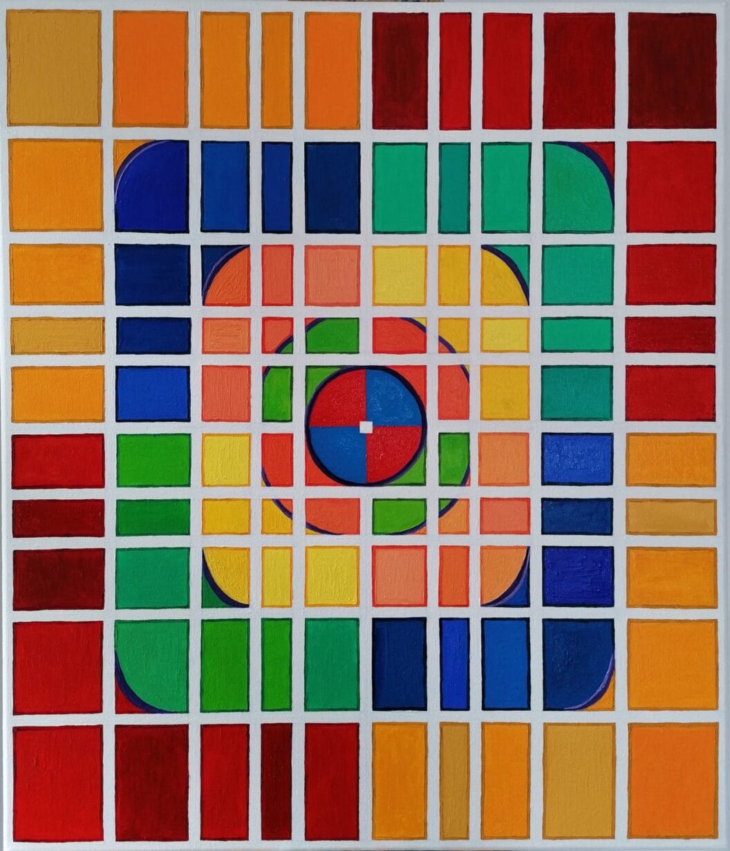 Paul McMichael on Colour, Geometry and Modern Abstraction